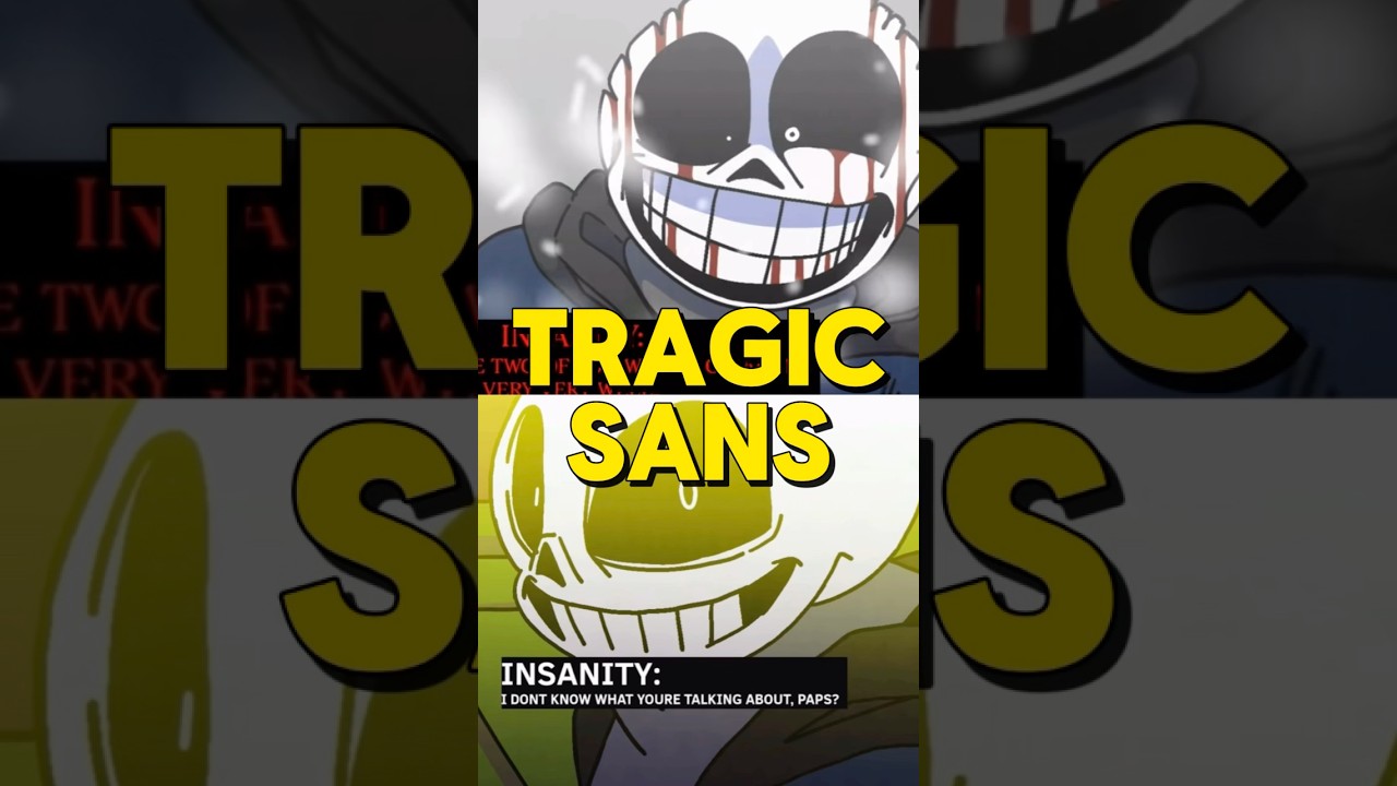 Insanity Sans Is TRAGIC #sans #undertale #insanitysans #undertaleau #sansaus #sansundertale #shorts