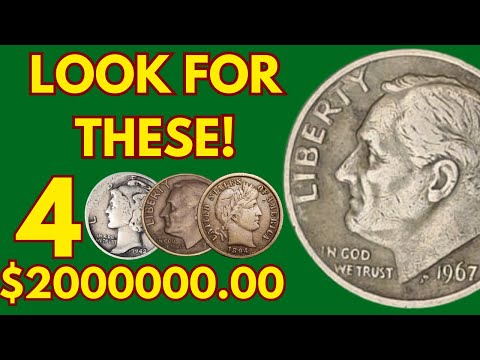 $1.99 Million Roosevelt Dime Found? Top 4 Valuable Dimes That Could Make You a Millionaire!