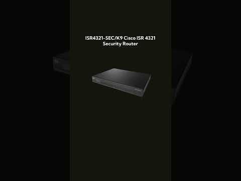 Cisco ISR 4321 Security Router - ISR4321-SEC/K9 | Airtel Wireless Inc.