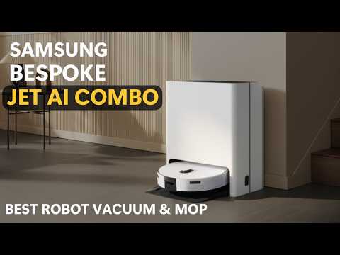 Samsung Bespoke Jet Bot Combo AI Robot Vacuum Cleaner and Steam Review | Best Vacuum Cleaner & Mop