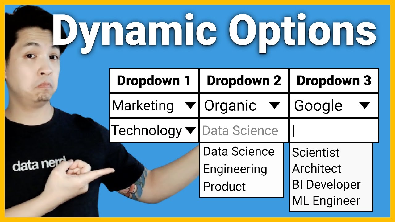 Use Google Apps Script To Add Dependent Drop Down Options