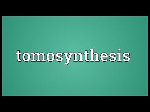 Tomosynthesis Meaning