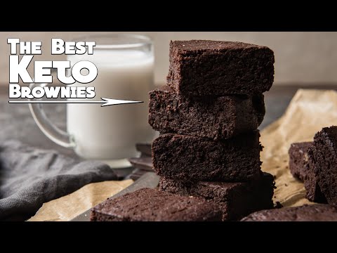 Best Keto Brownies Recipe | Fudgy Coconut Flour Brownies | Low Carb Gluten Free