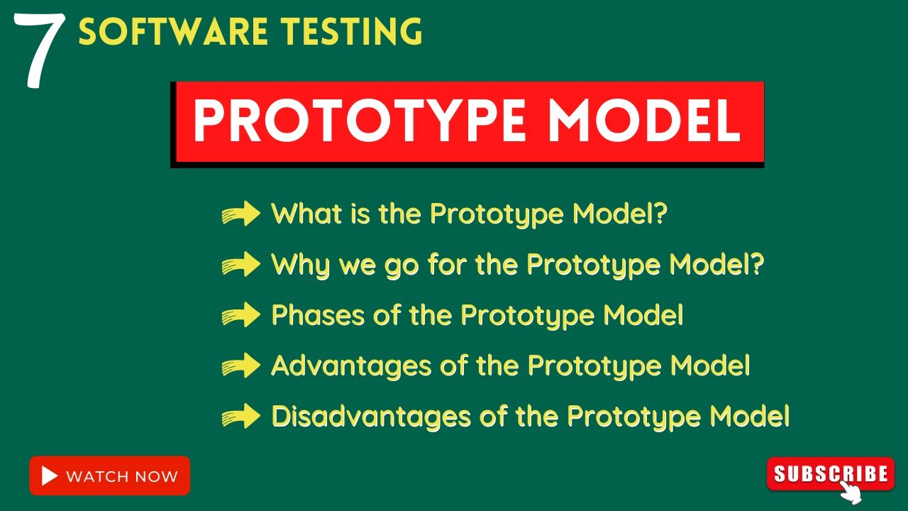 QA manual testing tutorial for beginners | prototype model in software testing | sdlc models