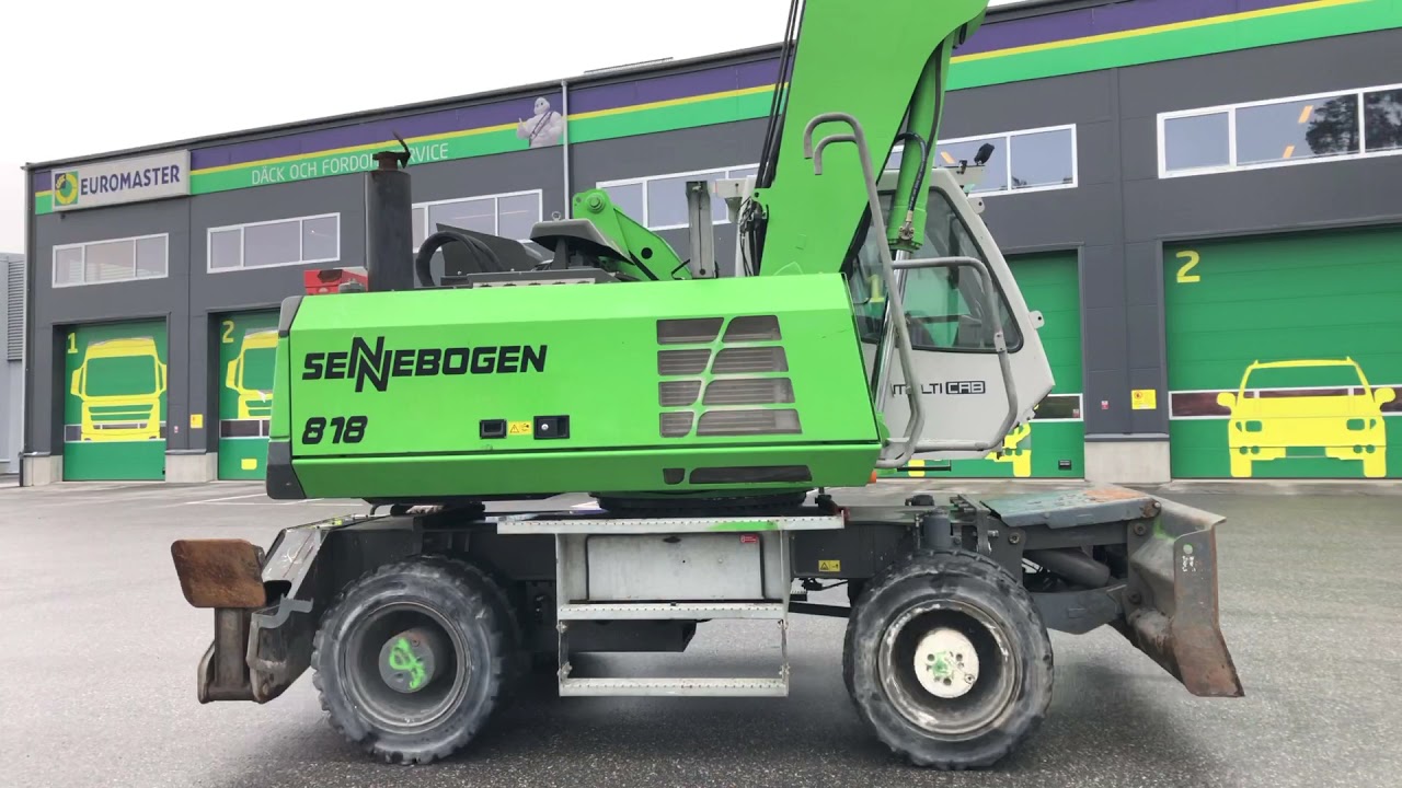 Materialhanterare Sennebogen 818