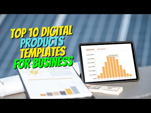 Top10 digital products Business Templates for Beginners - Best Digital products To Sell Online 2023