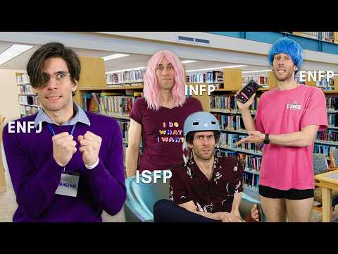 16 Personalities at the Library