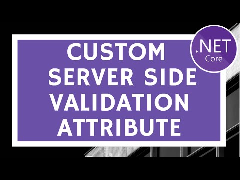 Learn Create and Use Custom Server Side Validation Attribute in ASP NET Core - Mind Luster