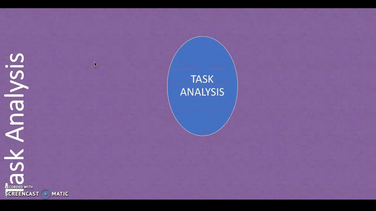 Task Analysis Presentation