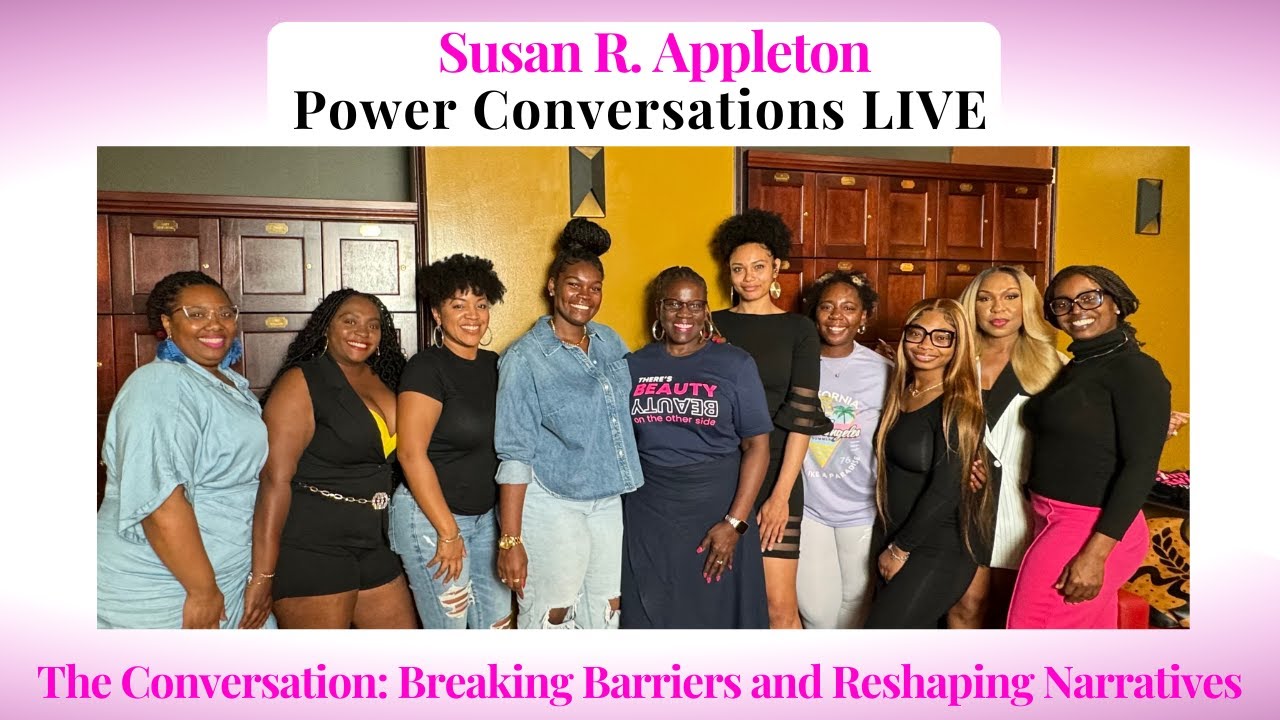 Power Conversations LIVE - The Conversation: Breaking Barriers and Changing Narratives!