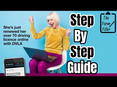 How To Renew British Driving Licence Aged 70 & Over 2025