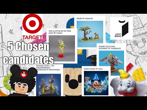 LEGO Ideas Disney 100 X Target Voting Begins!