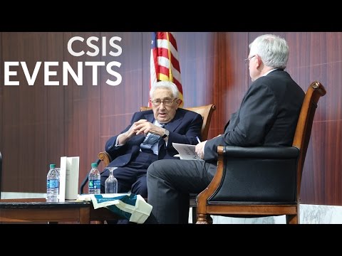 Book Event: A CSIS Special Event With Henry Kissinger