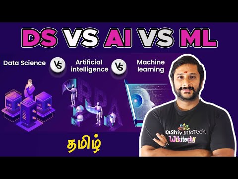 🔥AI vs ML vs DS: Artificial Intelligence vs Machine Learning vs Data Science in Tamil #ai #ml #ds