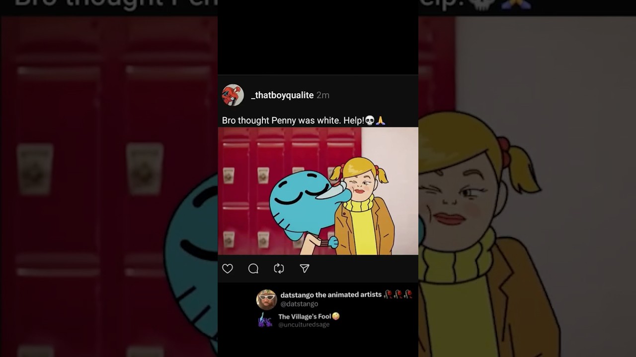 The Amazing World Of Gumball (Is Penny Black?)