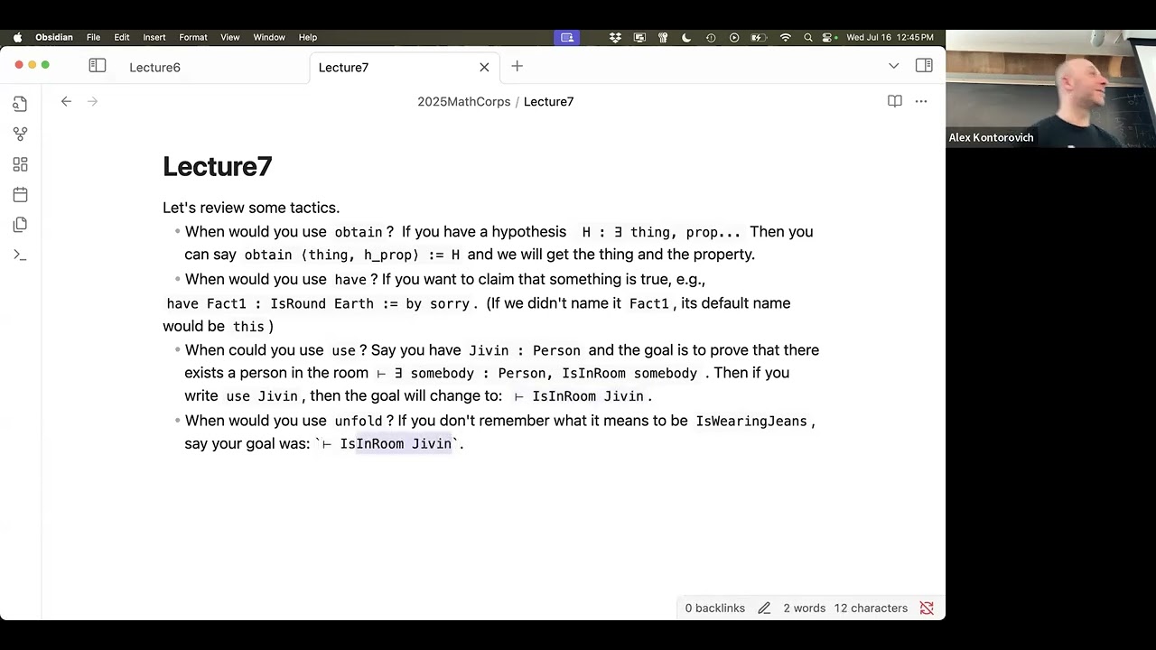 GitHub - AlexKontorovich/2025EuclideanGeometryCourse: Formal Euclidean Geometry Course, Rutgers ...