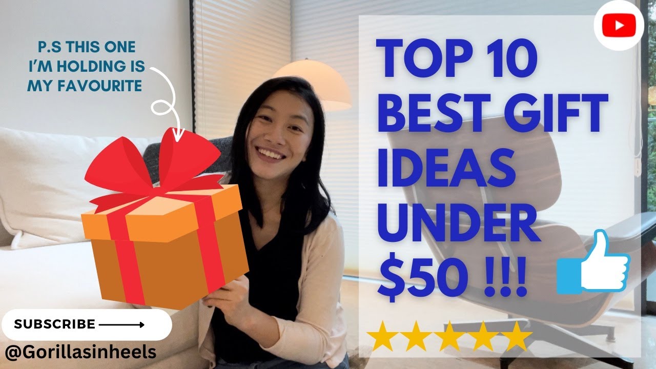 BEST GIFT GUIDE UNDER $50 FOR MEN & WOMEN
