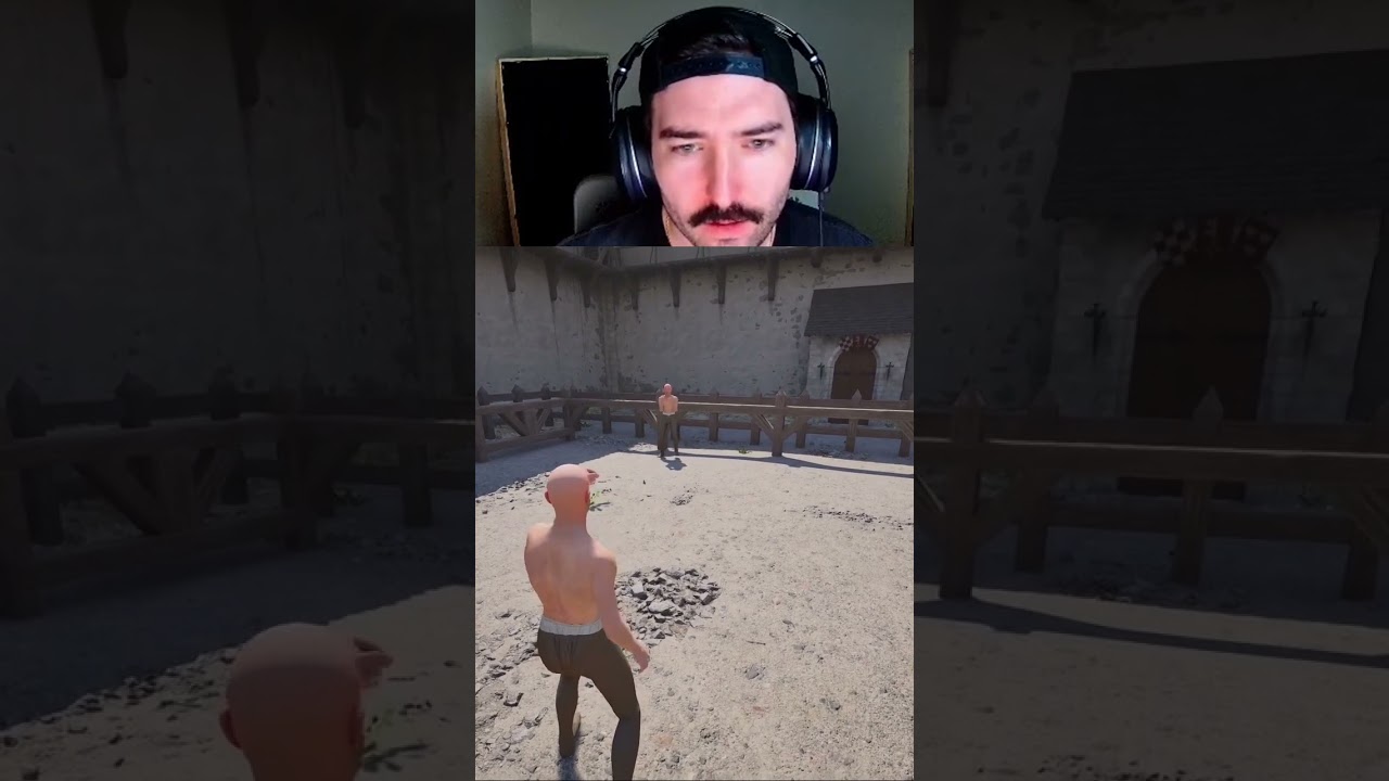 The Most Embarrassing Way To Lose A Fight In Half Sword #shorts