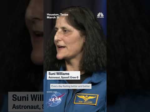 NASA astronauts describe return to Earth after being in space for 9 months