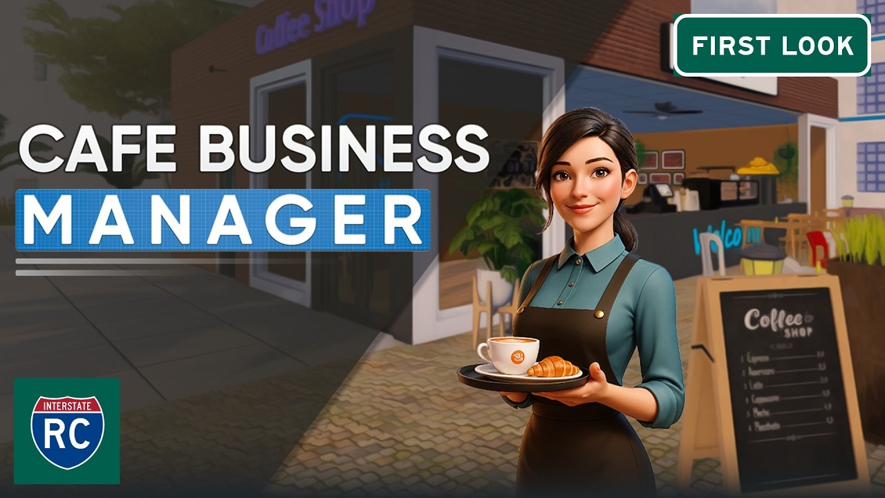 Cafe Business Manager First Look - Our Island City Coffee Shop Journey Begins!  Episode 1