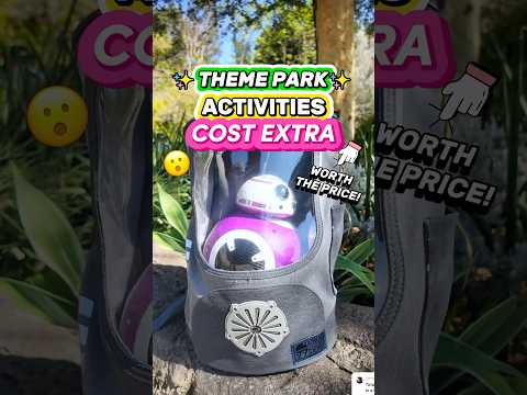 3 Theme Park Activities WORTH Extra Cost?! 🤑🎢(Interactive Souvenirs & Games)
