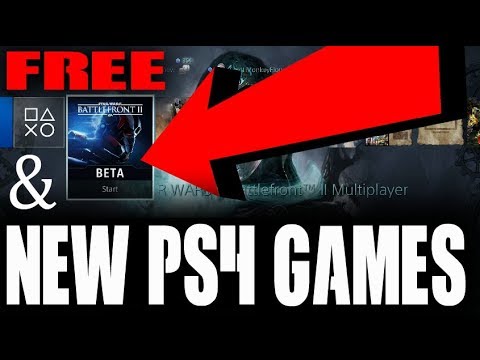 NEW PS4 VIDEO GAMES - Star Wars BATTLEFRONT 2 FREE BETA INFO