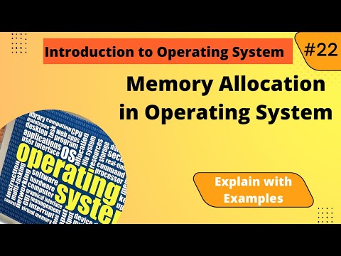 First Fit, Next Fit, Best Fit, Worst fit Memory Allocation | Memory Management
