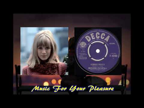 Marianne Faithfull - Summer Nights Mike Leander Brian Henderson Liza Strike