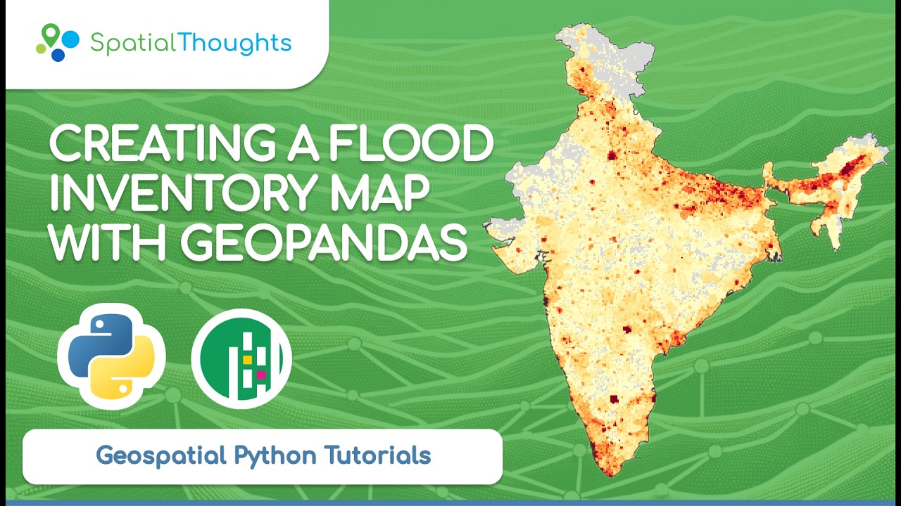Creating a Flood Inventory Map (Geospatial Python Tutorials)