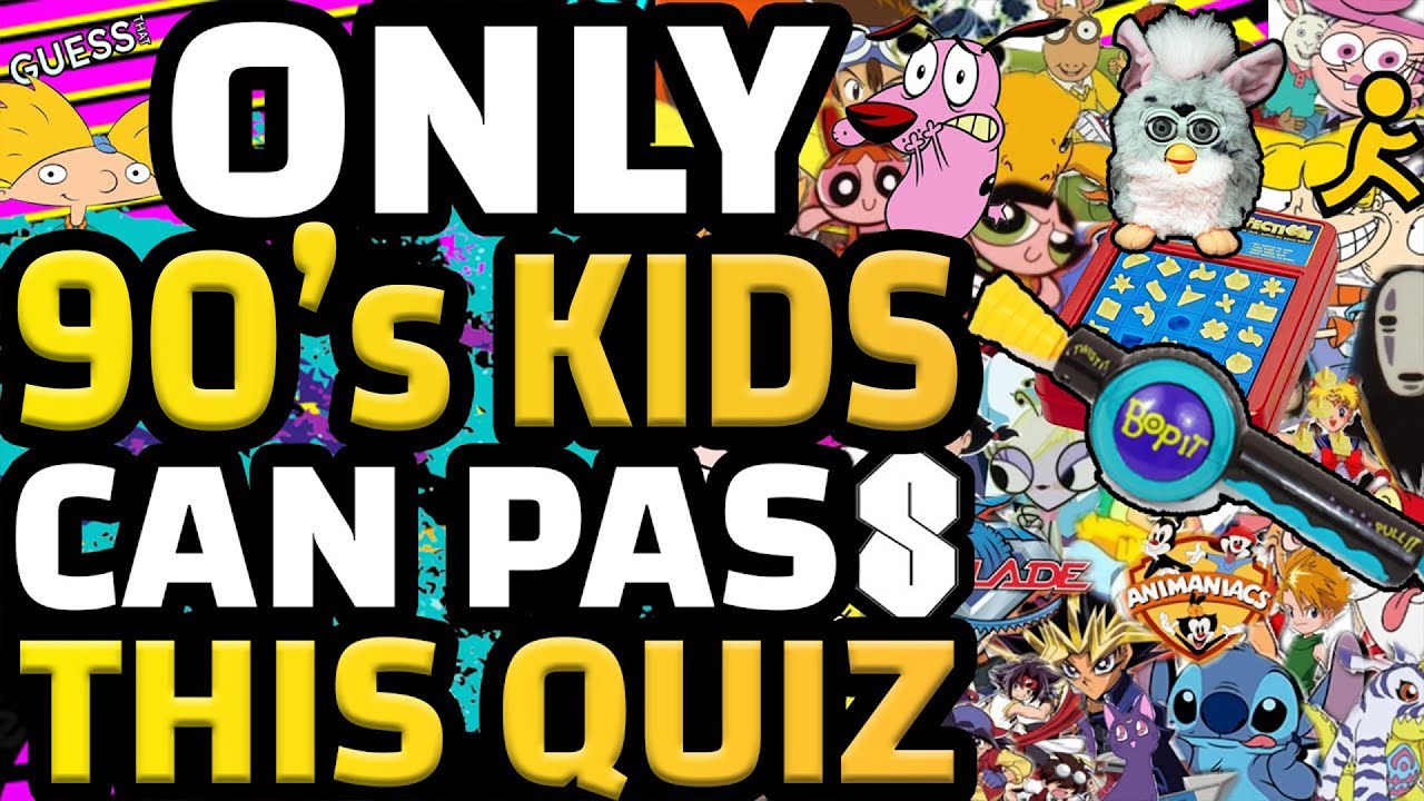 90s Nostalgia Trivia! How many things can you remember from the 90s?