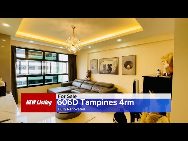 4 Room HDB for Sale in *606D Tampines Street 61* - 990 sqft