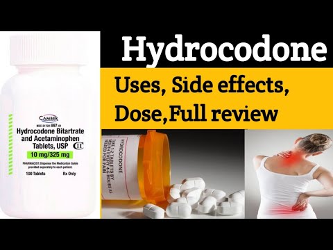 Hydrocodone/Acetaminophen Uses, Side Effects, and Mechanism of Action, Full review in 3 minutes