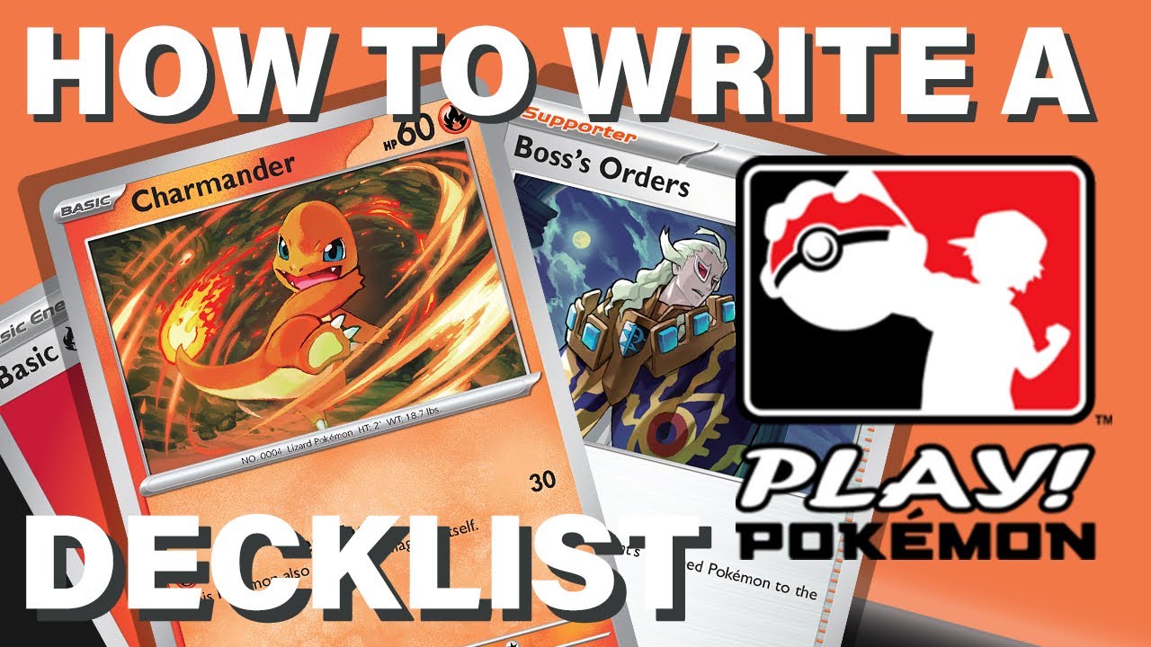 How to Write a Pokemon TCG Decklist for a League Challenge or Cup!