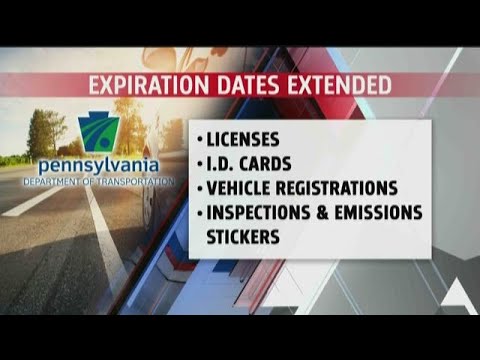 PennDOT extends expiration dates
