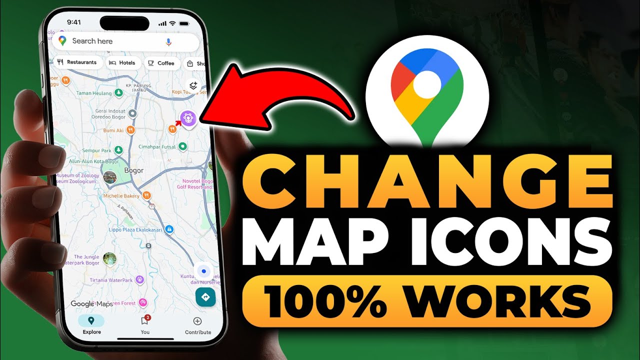 How To Change Map Icons On Google Maps (100% WORKS) | FAST & EASY | NO Yapping, To The Point!