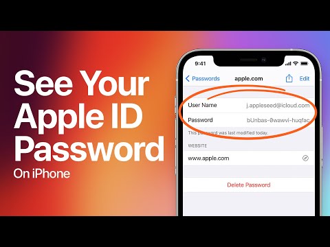 How To See Your Apple ID Password On iPhone | Find Apple ID Password
