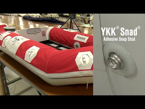 YKK® SNAD® Fastener Adhesive-Backed Flexible Base Stud Clear (25mm ...