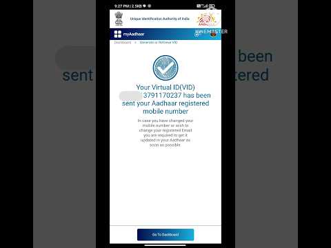 Adhar VID number kaise nikale//vid aadhar card//how to generate aadhar vid number//Adhar Vertual ID