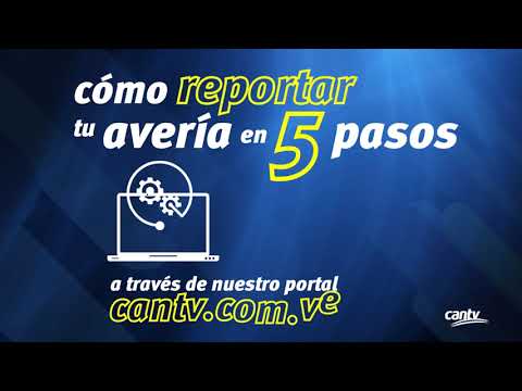 Reporta tu avería en 5 pasos