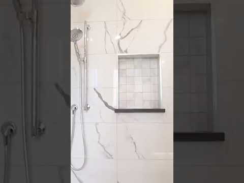 Luxury Bathroom w/ Walk-in Shower 😍👍. #shower #bathroom #interiordesign #decor #interior #luxury