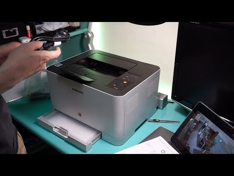 삼성 레이저 프린터 설치해버리기 (SL-C436W)