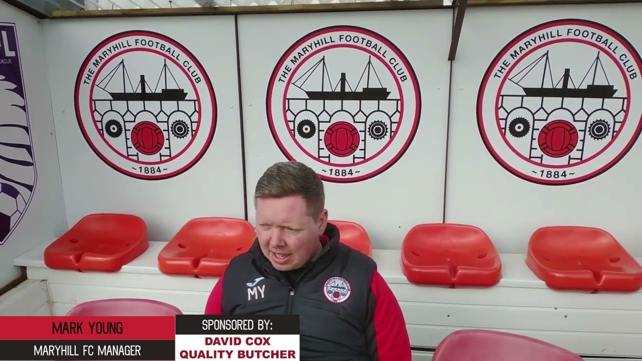 Mark Young Post Match Forth 22/04/23