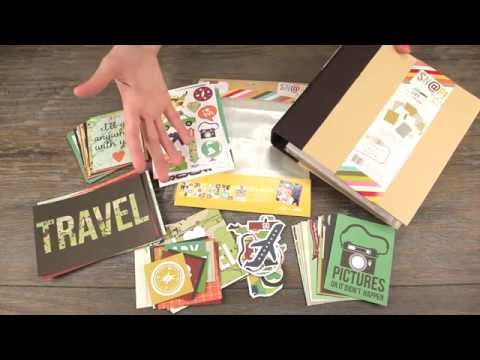 Simple Stories- Snap Travel Album bundle