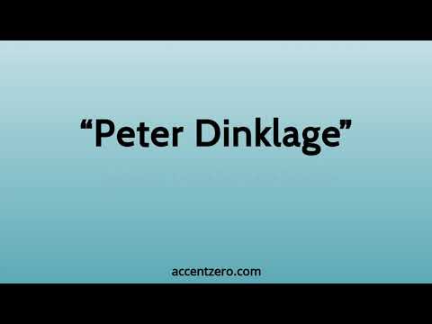 Pronounce "Peter Dinklage" - South Korean accent vs. native U.S.