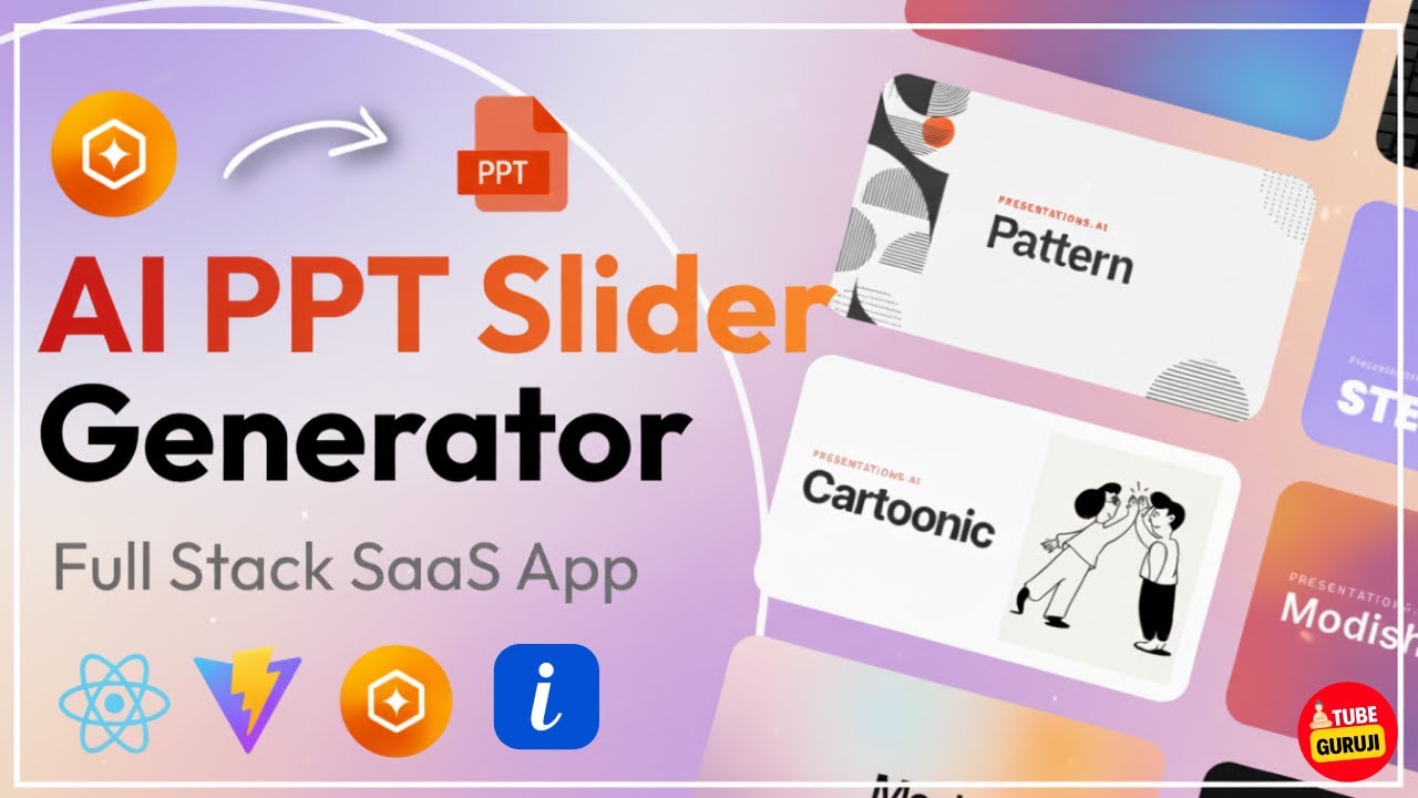 Build & Deploy AI PPT Slider Generator App using React, Vite, Genkit, Imagekit