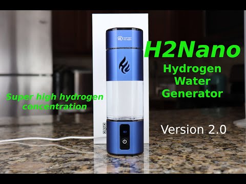 H2Nano 2022 version Hydrogen Water Generator