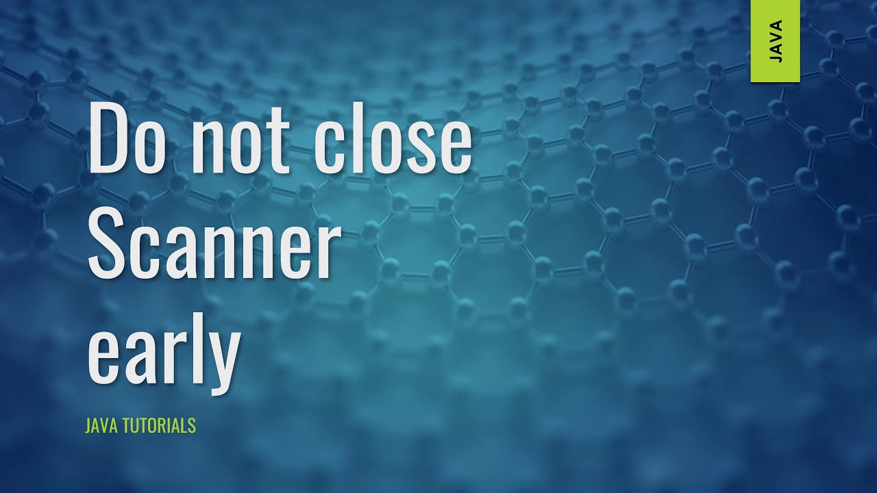 ΠΛΣ50 - Java: Why does Scanner throw an exception?