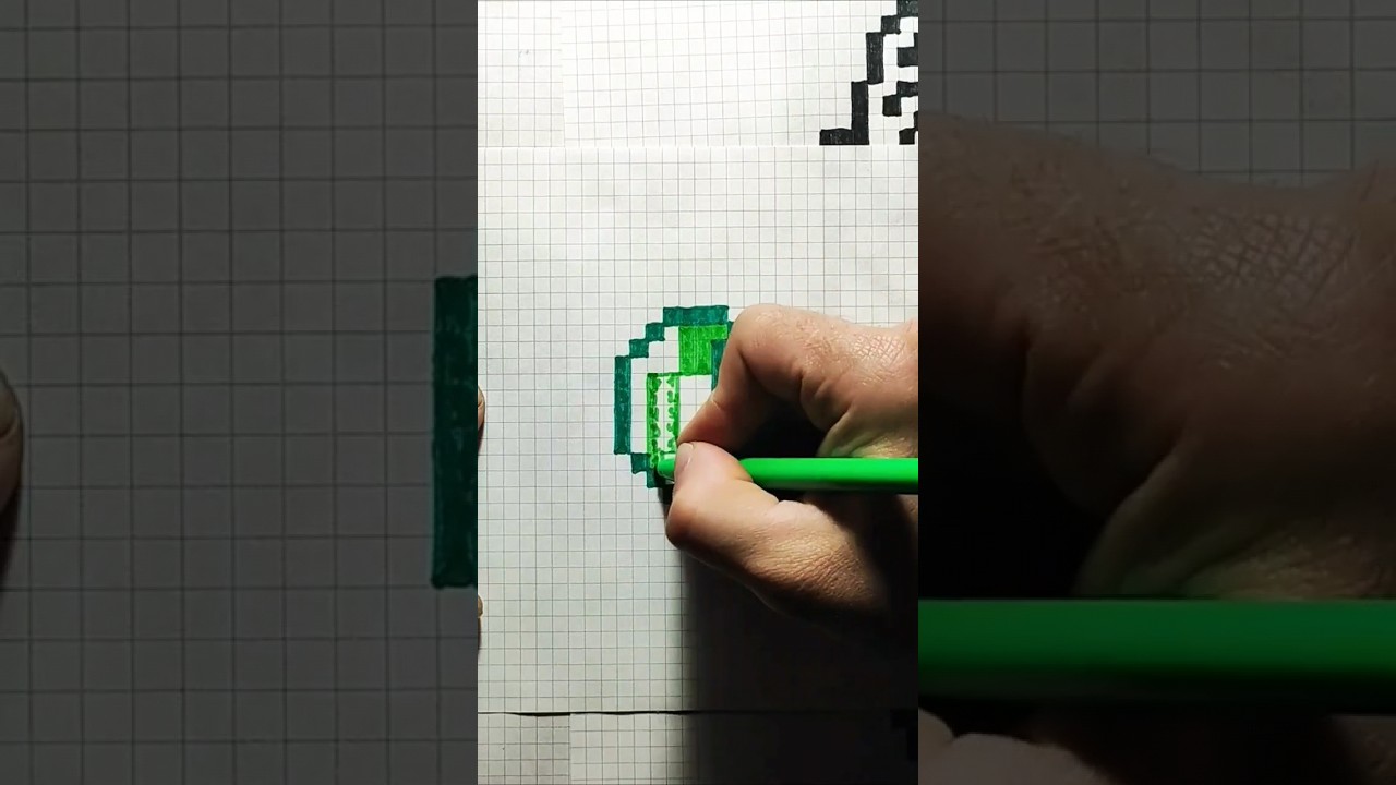 Emerald from Minecraft