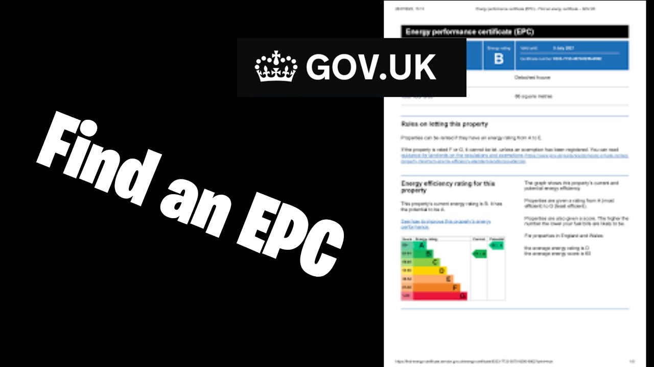 How to Find retrieve an EPC from the Gov Website register #epc #epcwiltshire