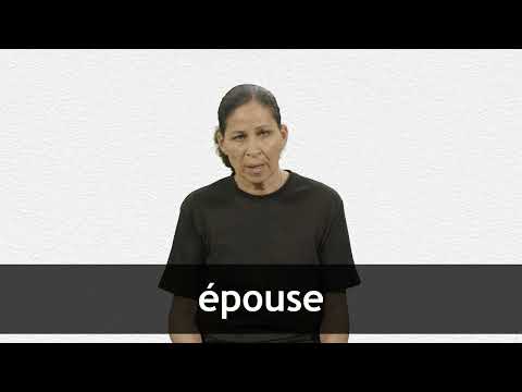 English Translation of “ÉPOUSE” | Collins French-English Dictionary